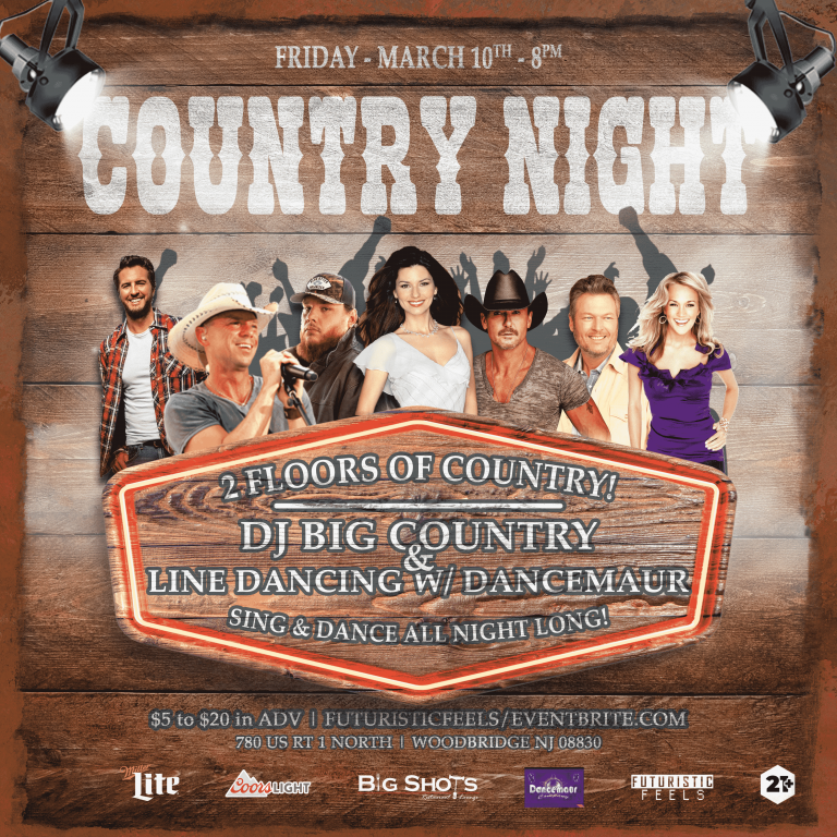 Country Night - Live DJ & Line Dance Instructor - Big Shots Restaurant ...