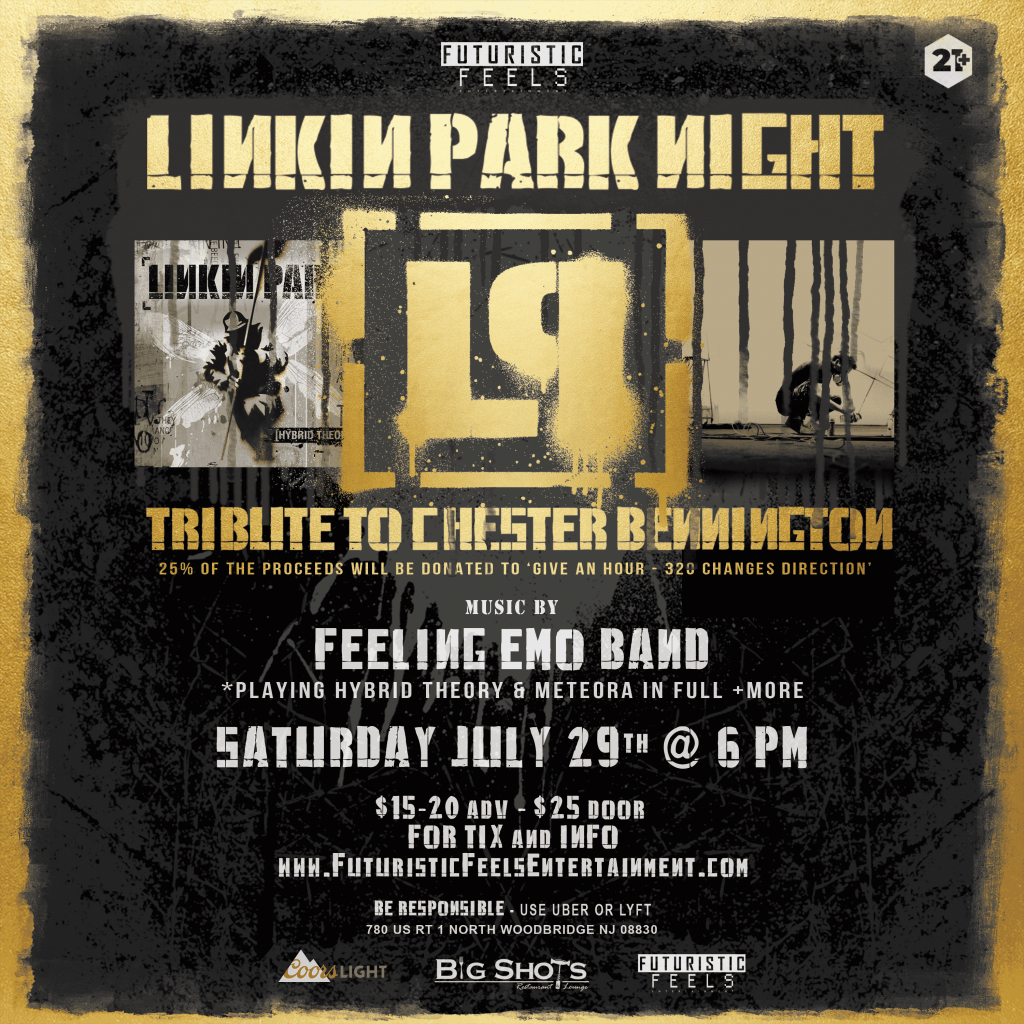 Linkin Park Night - Tribute To Chester Bennington - Big Shots ...
