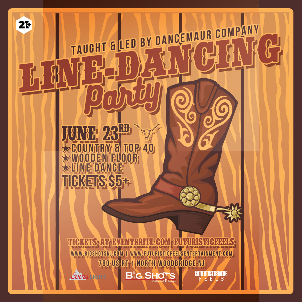 Line-Dancing Party - Taught & Led by Dancemaur - Big Shots Restaurant & Lounge