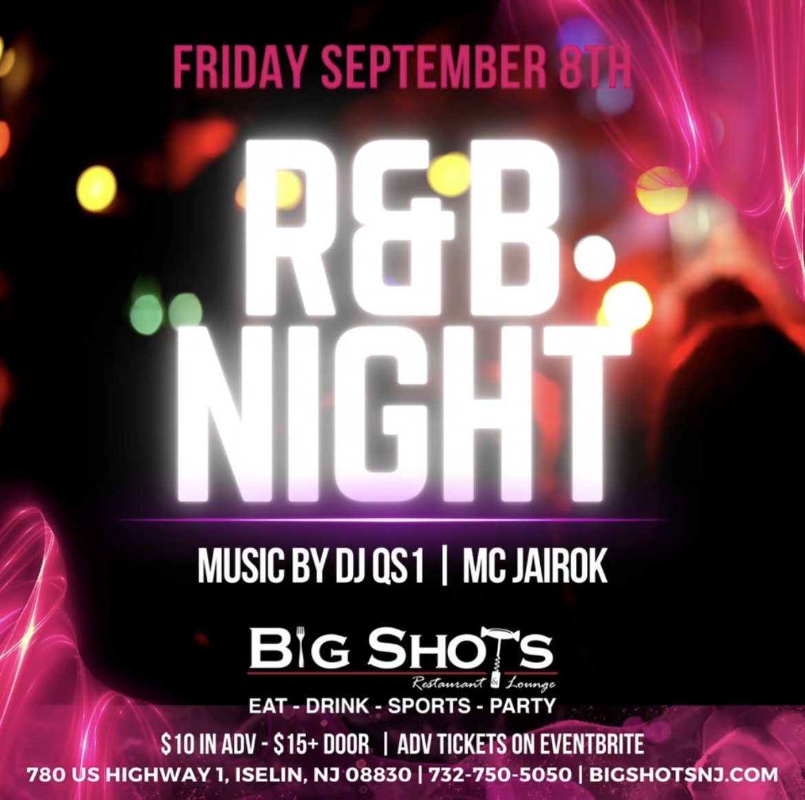 R&B Night - Big Shots Restaurant & Lounge